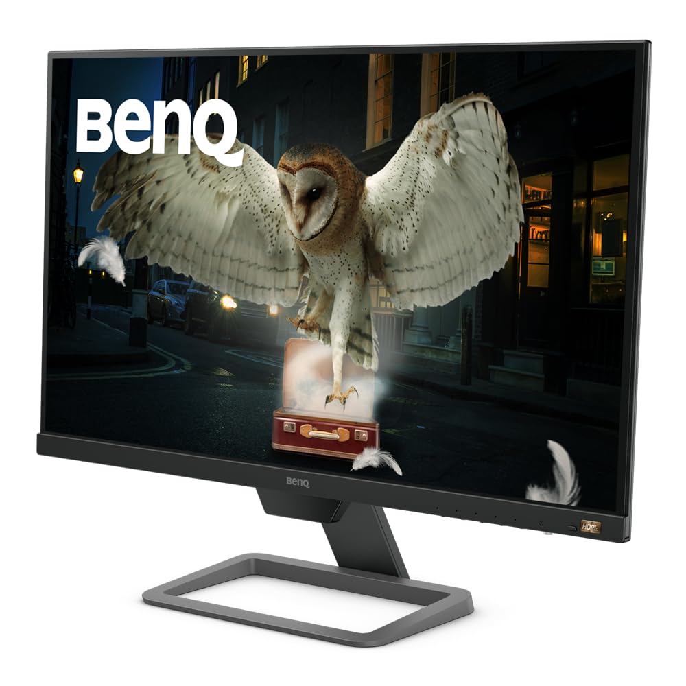 BenQ EW2780 27-inch 1080p Eye-Care IPS LED Monitor 75Hz, HDRi, HDMI, Speakers, Black (Renewed)