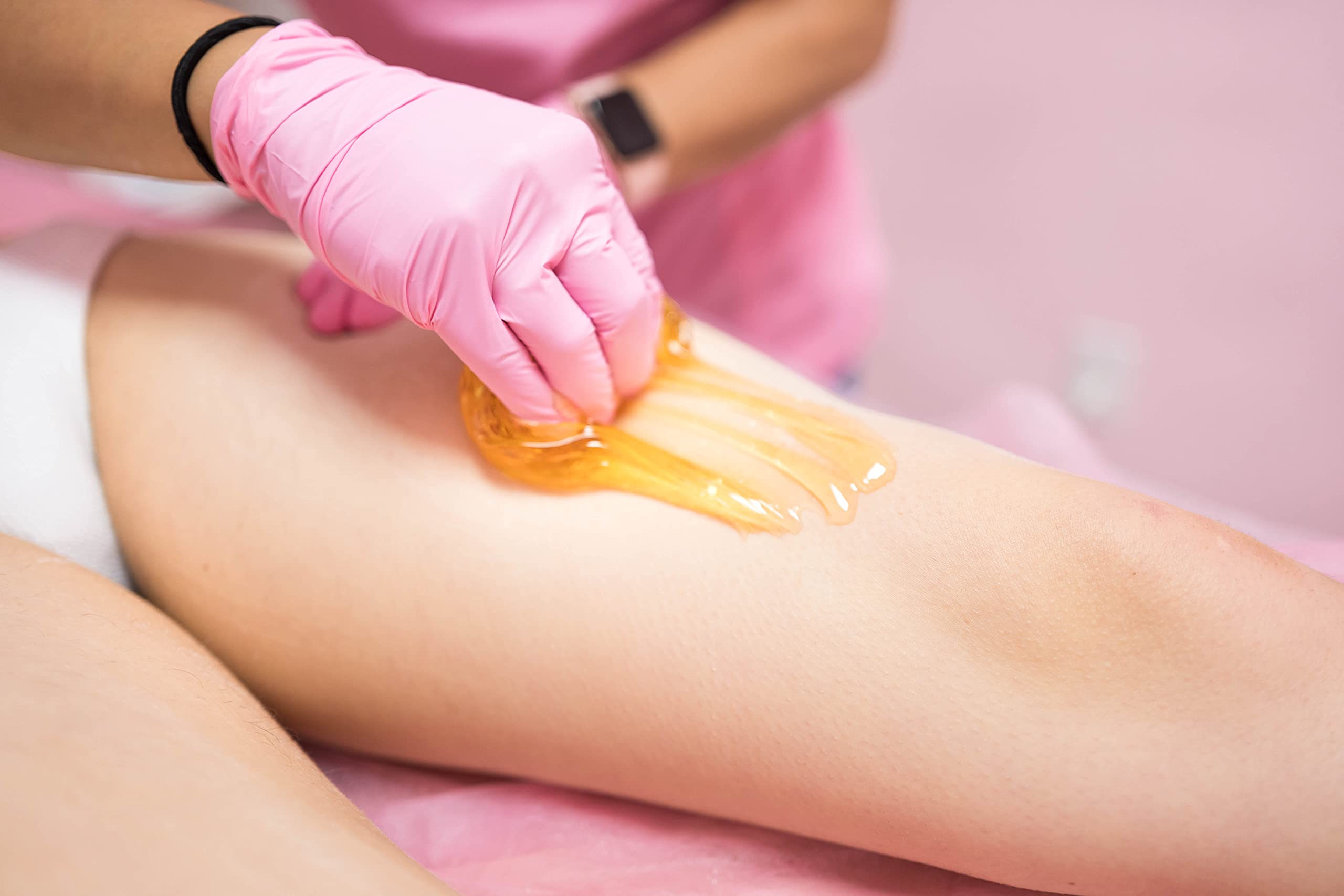 Sugaring Paste Organic Waxing for Legs, Bikini, Brazilian, Arms + Sugaring NYC Applicator