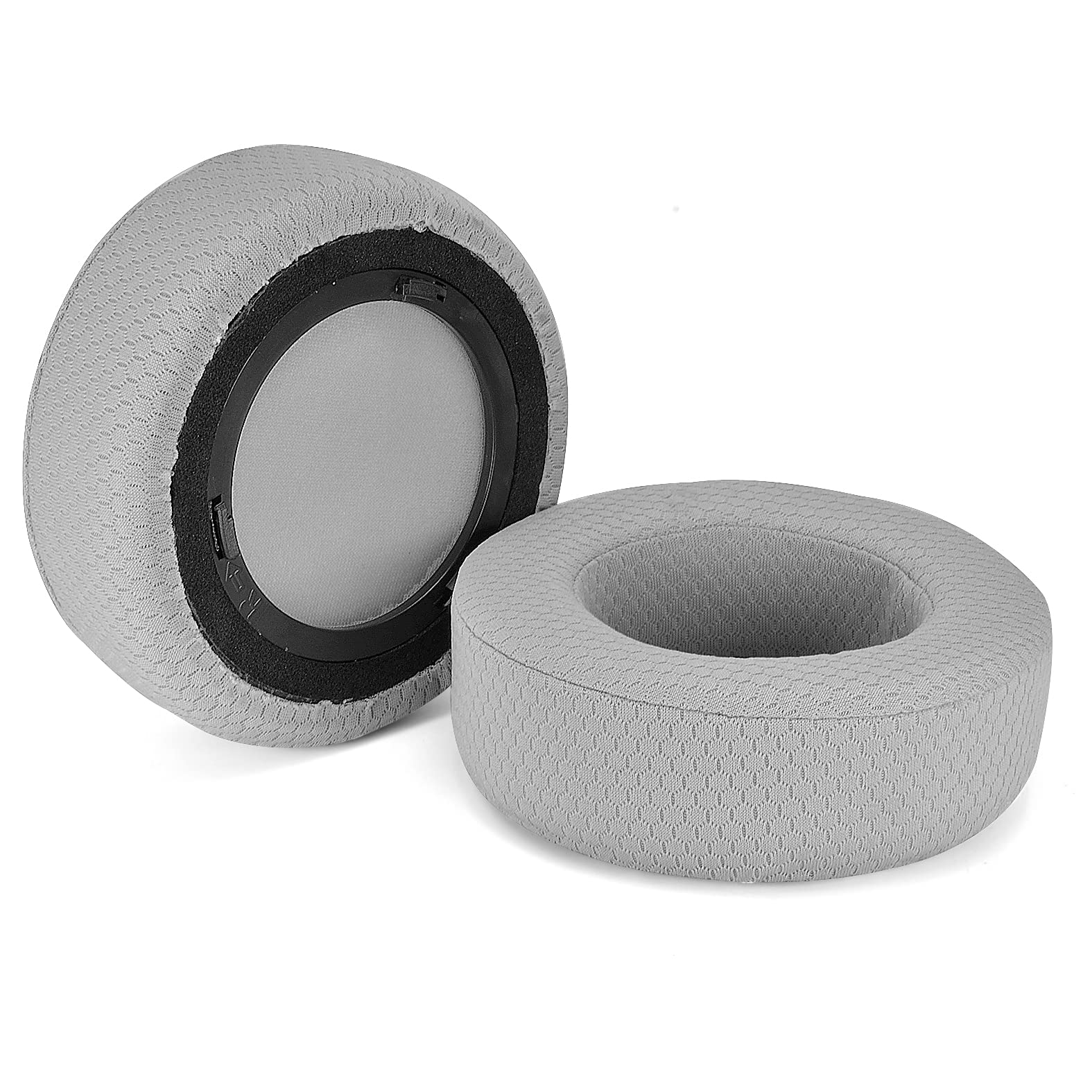 Upgrade VirtuosoXT Gray Thicker Earpads - Ear Cushion Compatible with Corsair Virtuoso RGB Wireless SE/Virtuoso XT Gaming Headset, Breathable, High-Density Noise Cancelling Foam, Added Thickness