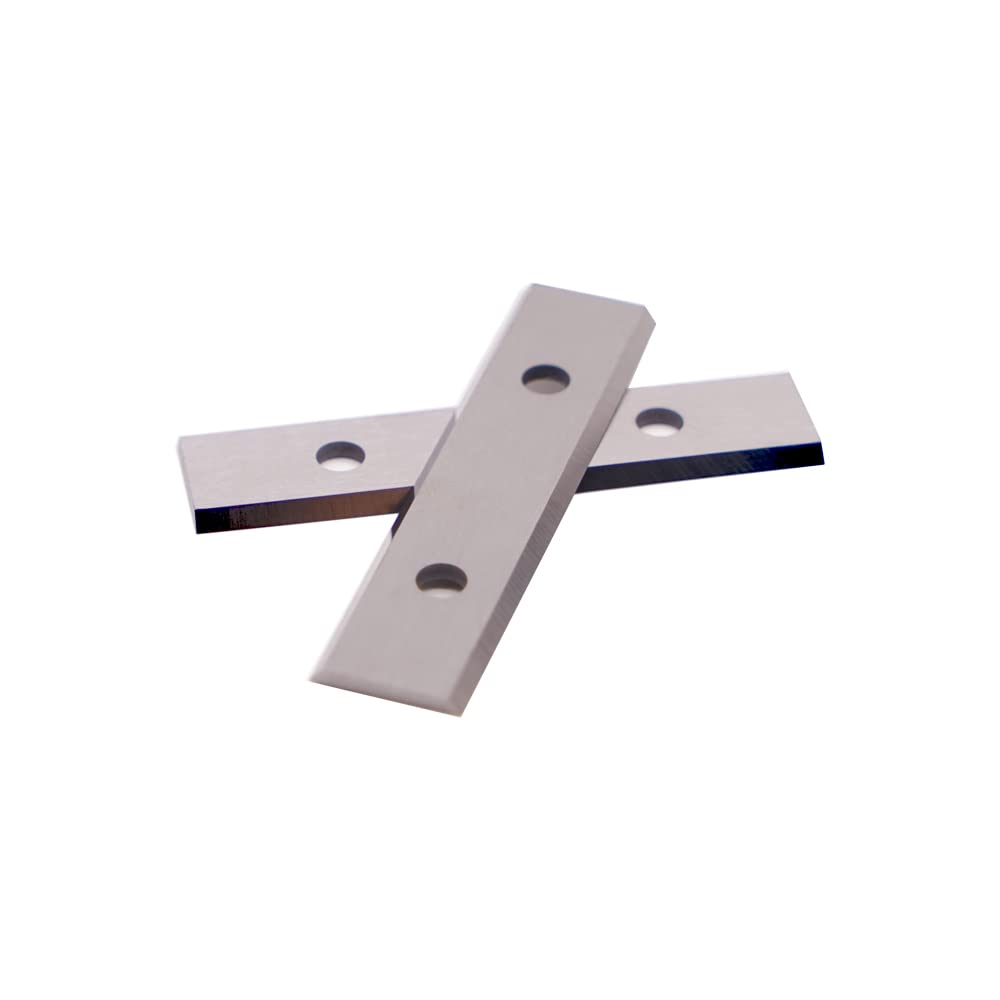 2" (50mm) Paint Scraper Carbide Blades Double-Edged Reversible Replacement Blade (50X12X1.5mm), Pack of 10, Suitable For Most Hand-Held Scrapers
