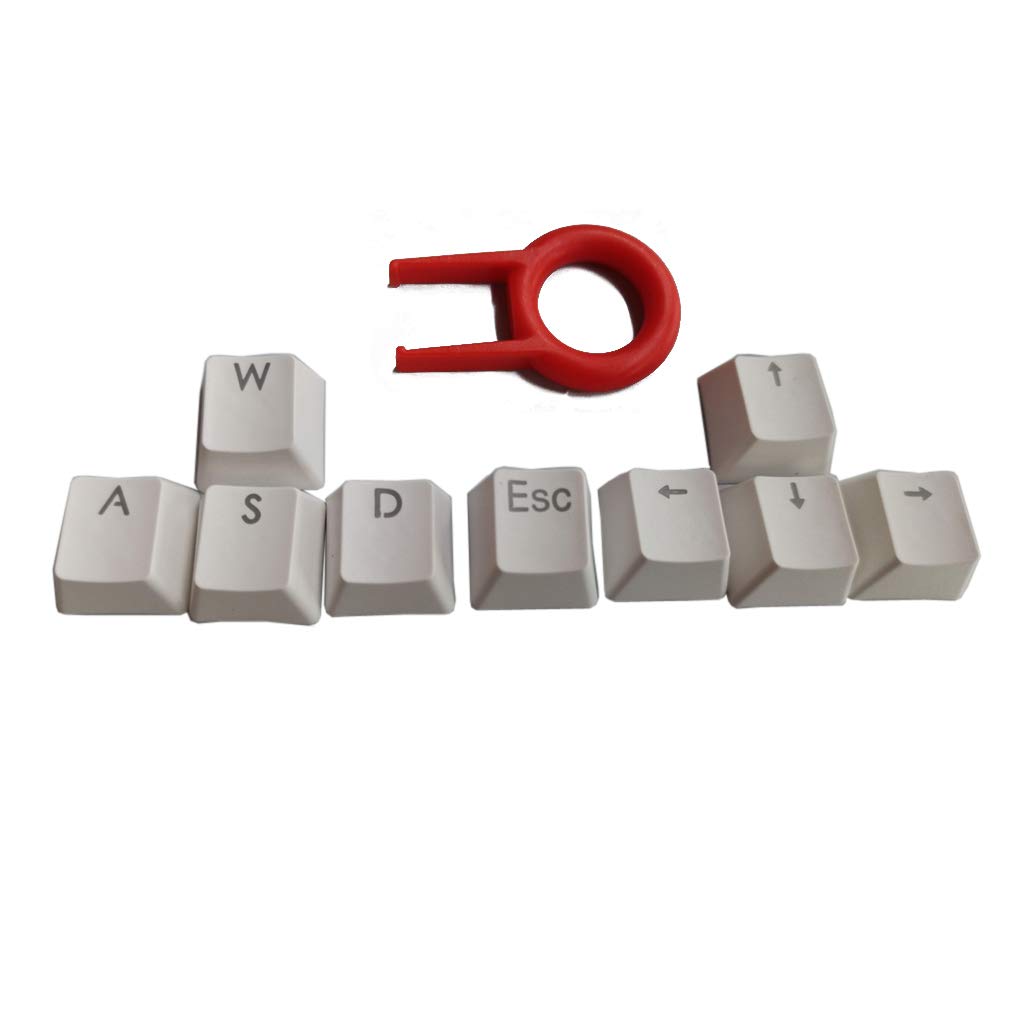 9 Keys PBT Backlit Keycaps WASD/ESC/Direction With Key Cap Puller For MX Switches Mechanical Keyboard keycaps set custom percent puller anime Keyboard key caps cover Gaming spacebar mechanical Wired