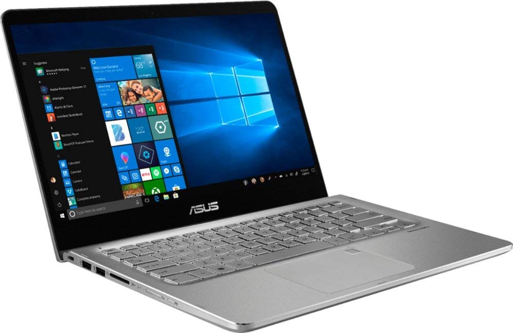 2019 ASUS - 2-in-1 14" Full HD Touch-Screen Laptop - 8th Gen Intel Core i5-8250U - 8GB Memory - 128GB Solid State Drive - Windows 10 - Light Gray
