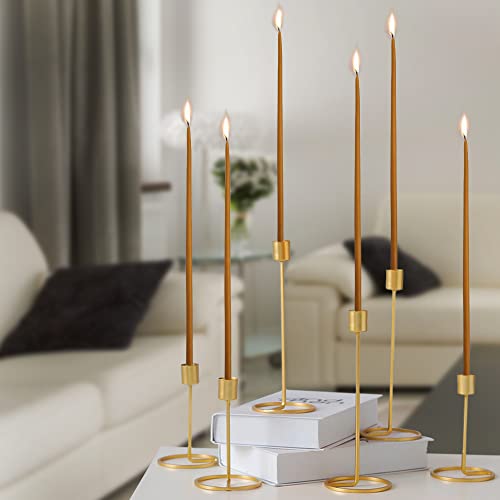 33 Natural Beeswax Taper Candles 9" Tall Blessed Church Jerusalem Holy Land Candles