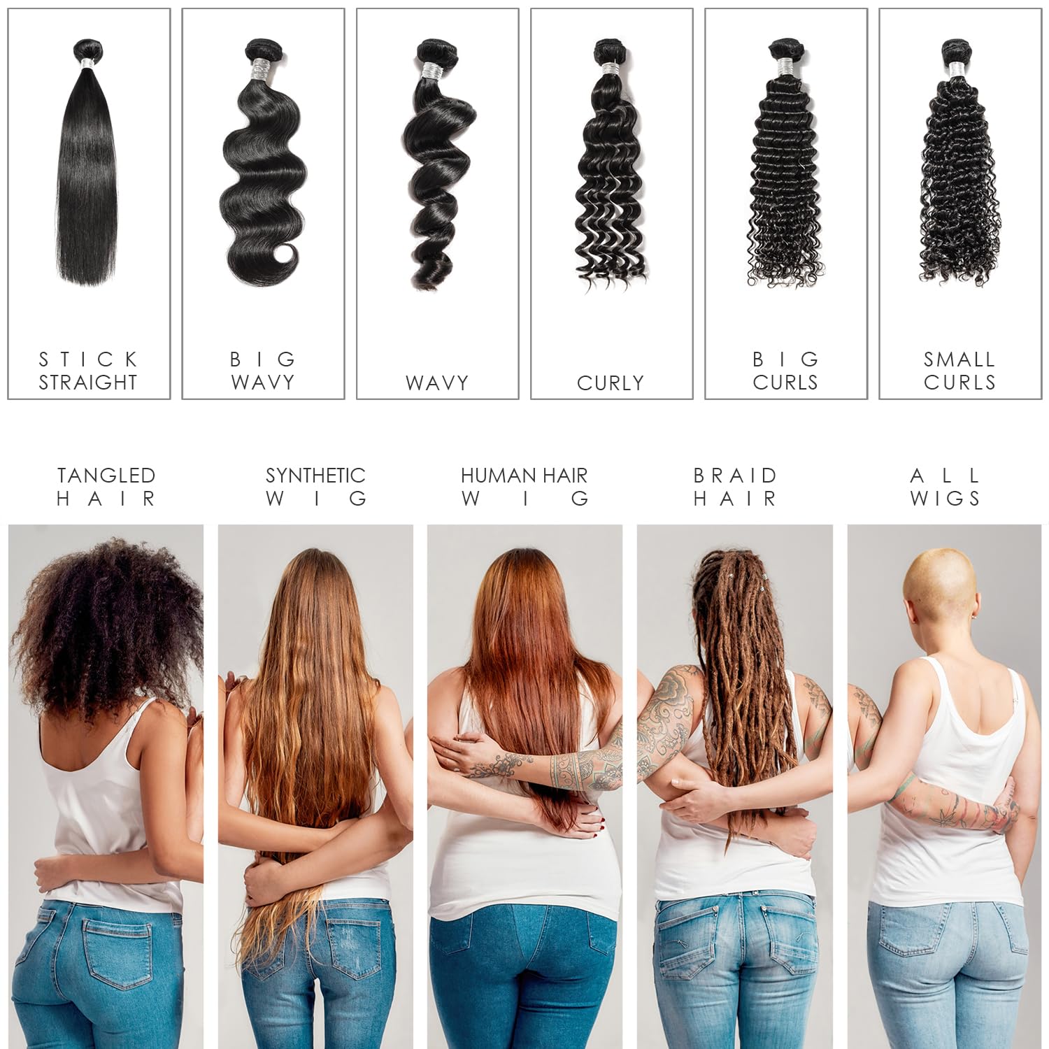 Awesome Synthetic Wig Shampoo & Leave in Conditioner Spray, pH6, Replenishes & Easy Combing, Contains Coconut Oil (Premium Set of 3)