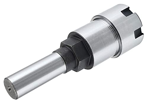 1/2 Inch Shank Router Bit Collet Extension Chuck Converter Adapter, Convert 1/2-Inch & 1/4-Inch Shank Bits with ER20 Spring Collet, ER20 M Type Collet Chuck Wrench Spanner -(Pack of 4)