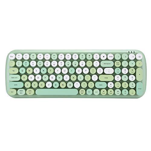 125 Keyboard,Bluetooth 5.1 Laptop Keyboard,Multi‑Device Compact Keyboard,Ergonomic Computer Quiet Keyboard,Keyboard for Laptop Mobile Phone Tablet,for