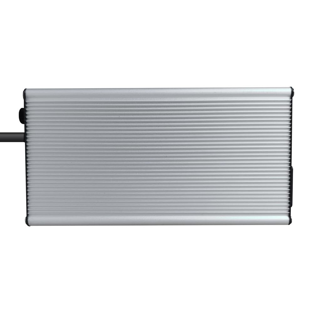 Abakoo 54.6V 4A Battery Charger Power Supply Adapter for 48V 13S Lithium Battery with 3-Pin XLR Connector