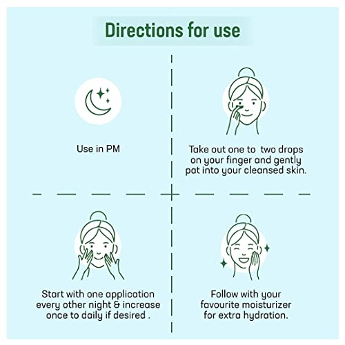 Azani 10% Lactic Acid + Squalane Resurfacing - 1.01 Oz Serum | Face Exfoliating AHA to Soften and Smooth Skin, Brighten Complexion and Diminish Fine Lines & Wrinkles - Women & Men