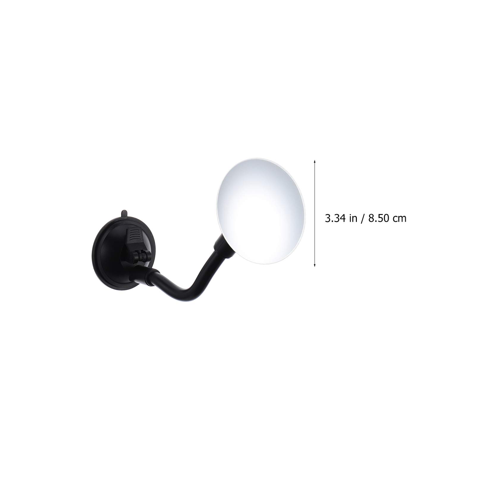 Car Mirror Rear View Mirror Windshield Shatterproof Safety Adjustable Front Facing Suction Cup Mirror for Car Observation