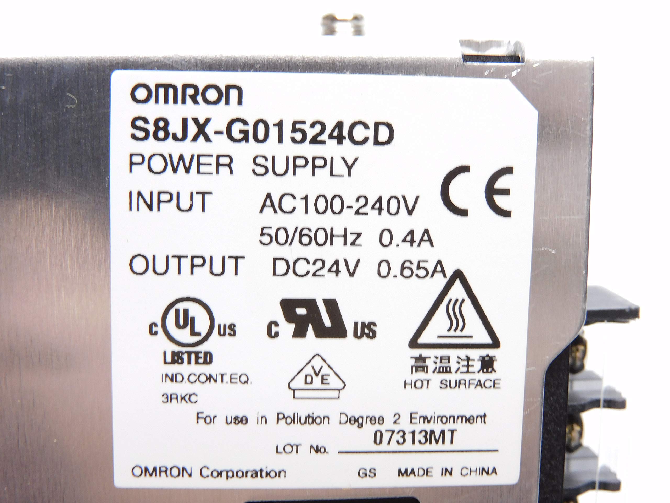 Industrial MRO S8JX-G01524CD 100-240VAC NSMP-OEM