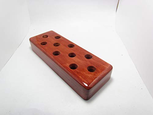 Bowl banger stand holder organization, 10mm 14mm 18mm bubble cap tray, pipe slide storage, wood display, Banger Bud