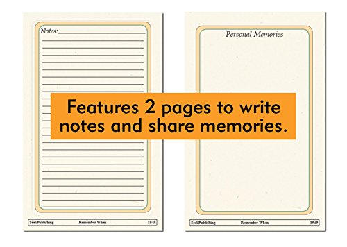 2003 REMEMBER WHEN CELEBRATION KardLet: Birthdays, Anniversaries, Reunions, Homecomings, Client & Corporate Gifts