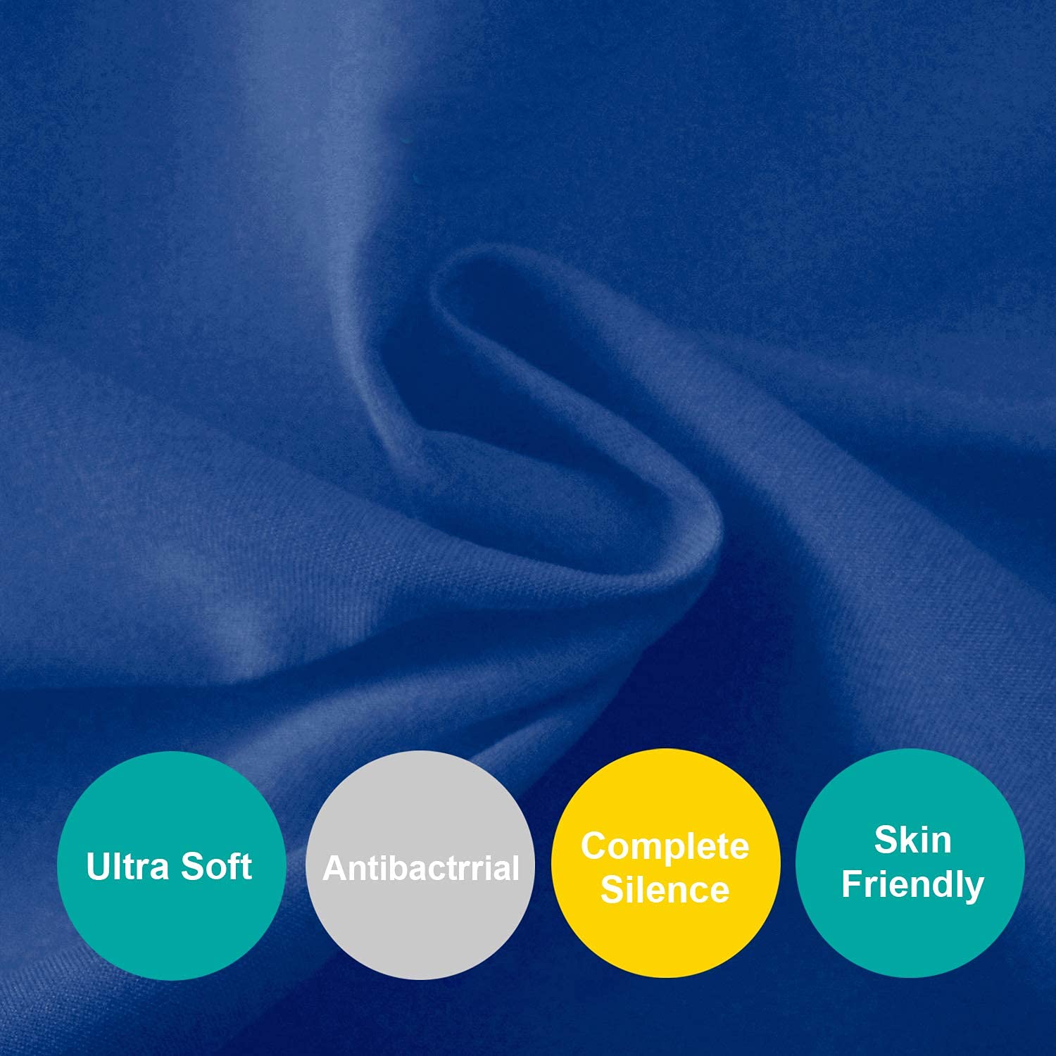 Biloban Pack n Play Sheet Fitted, 4 Pack Portable Playard Navy and Grey & Whale and Fish