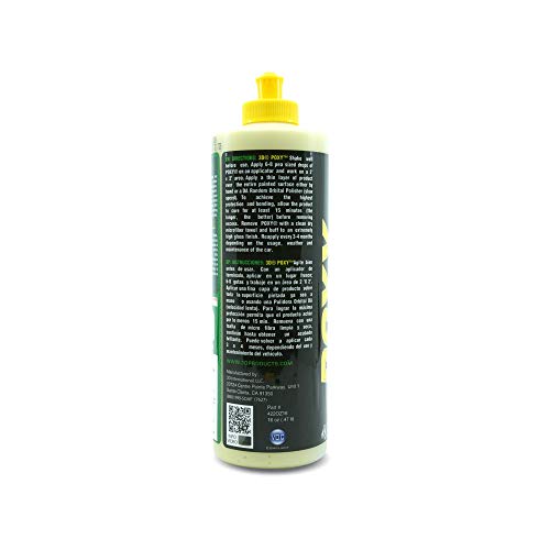 3D Poxy Montan Butter Car Wax β 16oz β High Gloss, Non-Staining Car Wax Sealant with Long Lasting Protection β For Cars, RVs, and Boats β Silky Soft Feel, Deep Shine, Wet Look