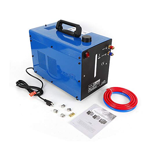 10L Welder Water Cooler- 110V Tig Welder Torch Machine Water Cooling System Cooler Welding System 0.35MPA/60HZ (BLUE)