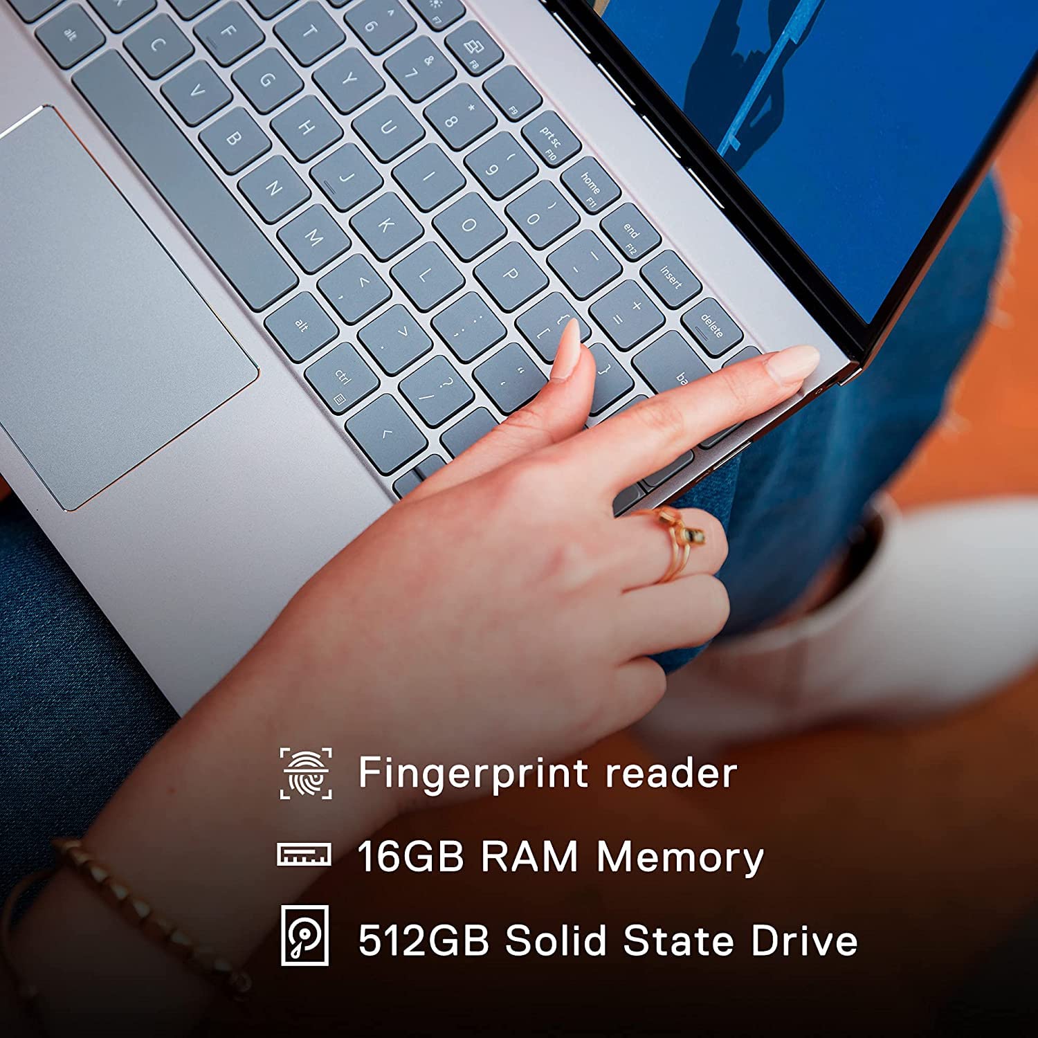2022 Newest Dell Inspiron 5310 13.3" 16:10 FHD+ Laptop, Intel Core i5-11320H EVO, 16GB LPDDR4x RAM, 512GB PCIe SSD, Webcam, HDMI, Wi-Fi 6, ThunderBolt 4, Backlit KB, FP Reader, Windows 10 Home, Silver
