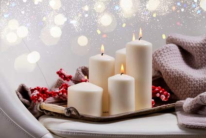 3 X 6 Pillar Candles Bulk Event Pack Round Unscented Premium Wax Pillar Candles for Wedding, Spa, Party, Birthday, Holiday, Bath and Home Decor - Set of 12 (3X6, Ivory)