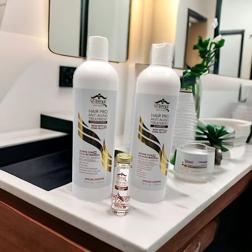 Eternal Hair Pro Anti Aging Treatment Shampoo and Conditioner Stem Cells Serum