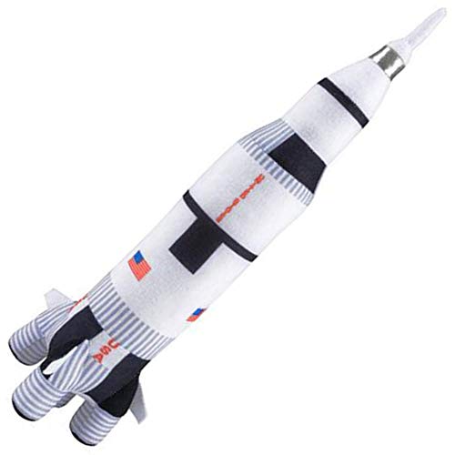 ArtCreativity Saturn Rocket Plush Toy for Kids, 18.5 Inch Space Shuttle Stuffed Toy with Realistic Details, Space Room DĂŠcor, NASA Spaceship Nursery DĂŠcor, Great Outer Space Toys for Boys and Girls