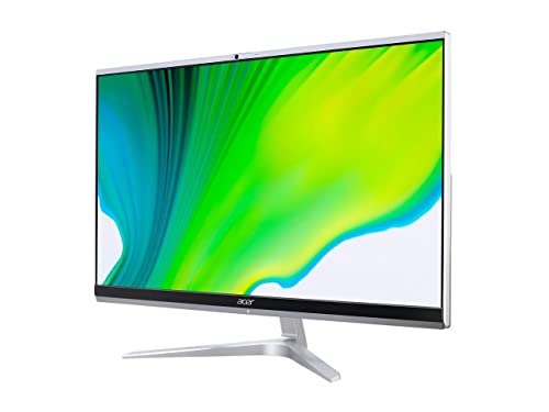 Acer Aspire C24-1651-UR15 AIO Desktop | 23.8" Full HD IPS Display | 11th Gen Intel Core i3-1115G4 | Intel UHD Graphics | 8GB DDR4 | 512GB NVMe M.2 SSD | Intel Wi-Fi 6 | Windows 10 Home