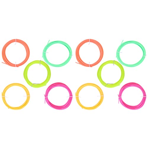 10pcs 3d printing line impresora 3d 1.75mm filament 3d pen accessories 3d printing filament 3d pen mat 3d pen filament refills 3d pen for kids printers print line 3d printer pla