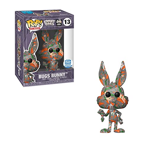 Funko Pop! Animation: Bugs Bunny 80th Anniversary β Carrot Bugs Bunny Art Series Vinyl Figure β Funko Shop Exclusive