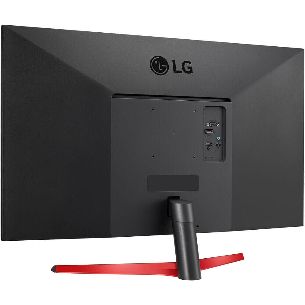 LG 24MP60G-B 24" Full HD (1920 x 1080) IPS Monitor with AMD FreeSync and 1ms MBR Response Time, and 3-Side Virtually Borderless Design - Black (Renewed)