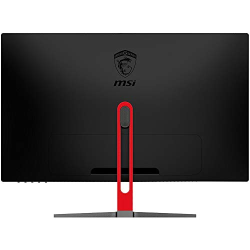 MSI OPTIXG24C Full HD FreeSync Gaming Monitor 24" 1920 x 1080 144Hz Refresh Rate Bundle with 2.4GHz Wireless Backlit Keyboard Smart Remote, 2X 6FT HDMI 2.0 Cable and Microfiber Cleaning Cloth