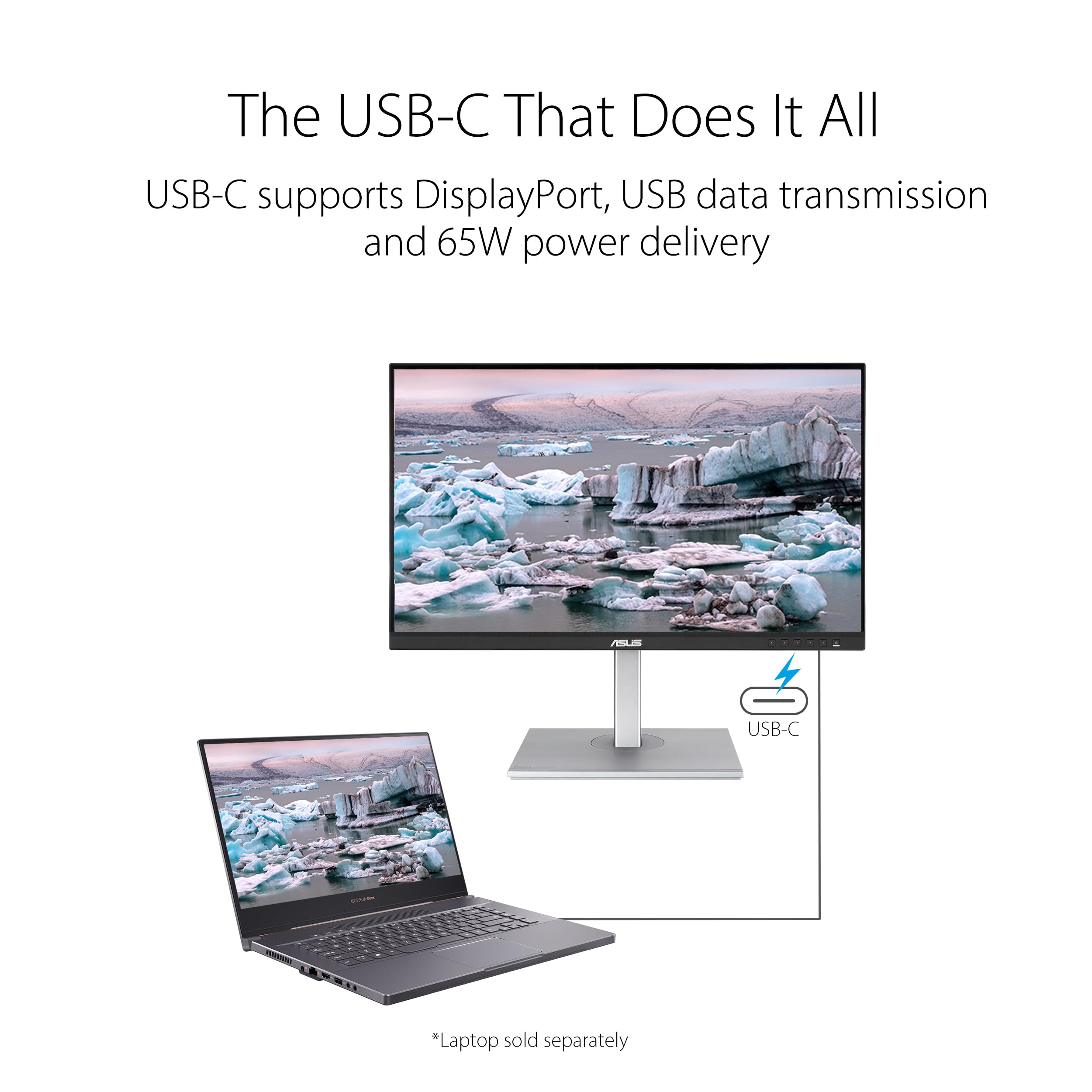 ASUS ProArt Display 27 inches Monitor PA278CV (Renewed)
