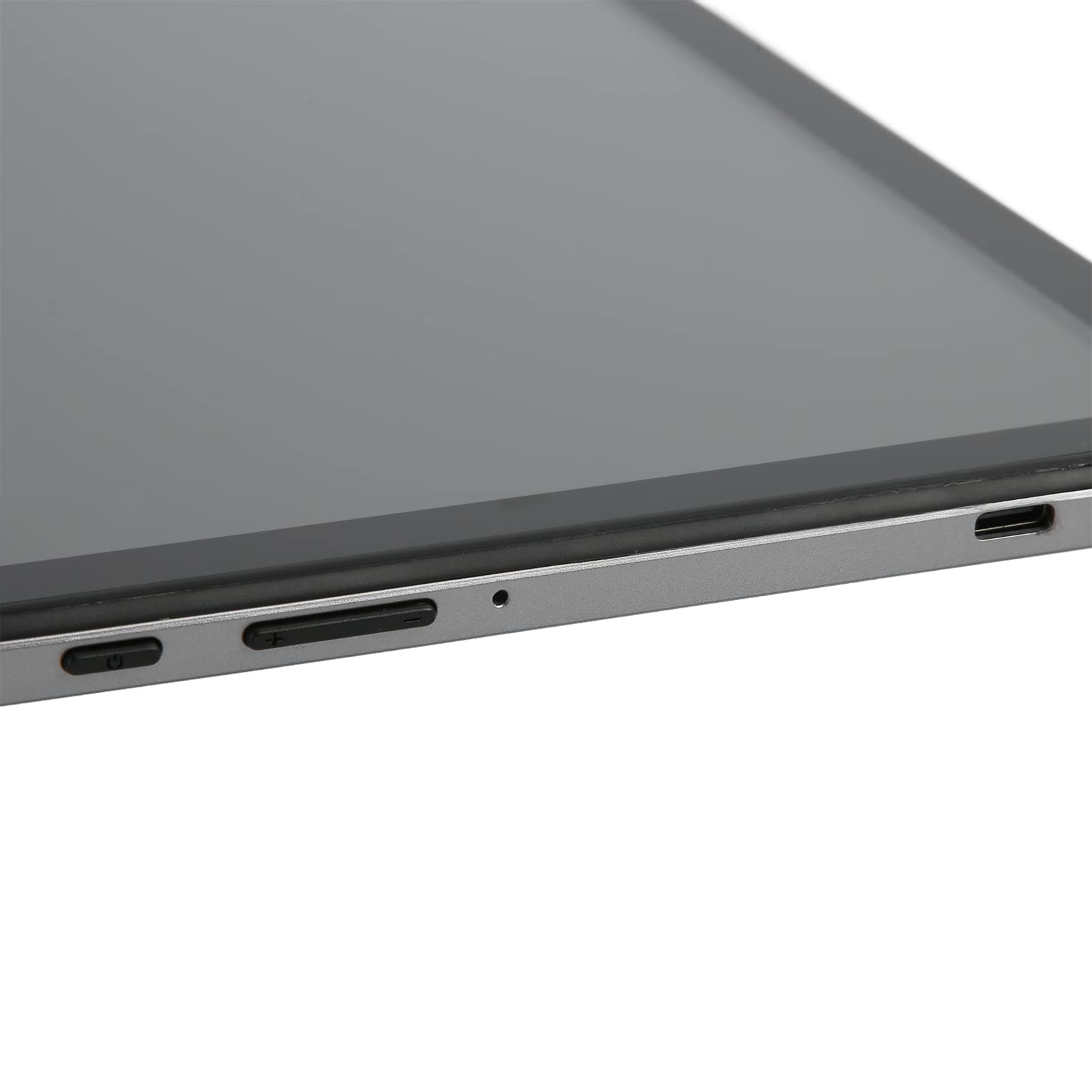 10in Tablet, MT6755 8 Cores 2.2Ghz Silver Grey Calling Tablet 1920x1200 IPS for Office (US Plug)