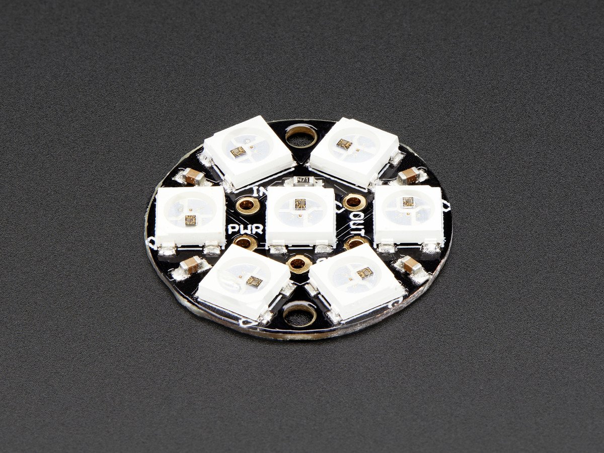 Adafruit Industries NeoPixel Jewel - 7 x 5050 RGB LED with Integrated Drivers