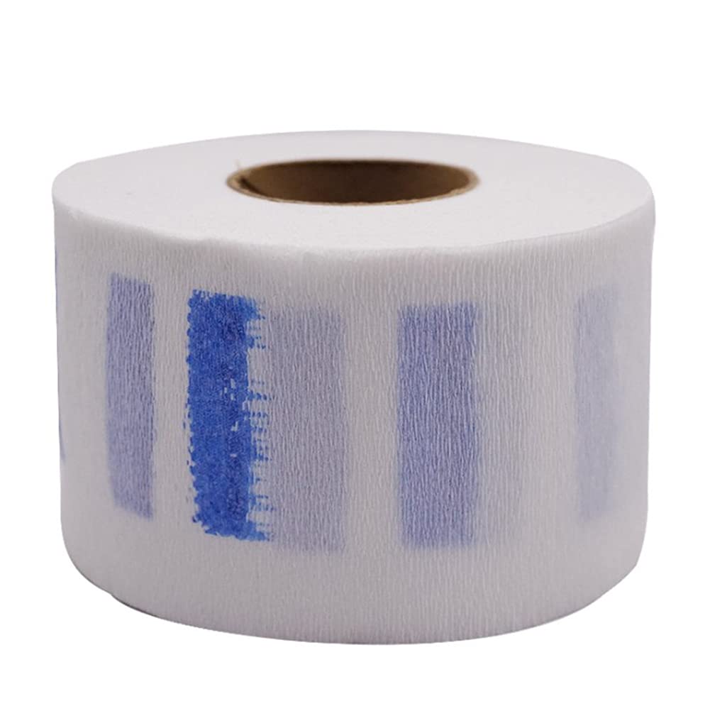 85 Counts Disposable Barber Neck Strip Professional Stretchy Paper Neck Band Protector Hairdressing Accessory Tool Barber Accessories Hair Washing Cutting Shaving Styling Coloring