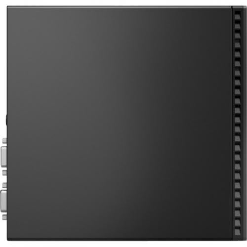 Lenovo ThinkCentre M75q Gen 2 11JJ007TUS Desktop Computer - AMD Ryzen 5 PRO 4650GE Hexa-core (6 Core) 3.30 GHz - 8 GB RAM SDRAM - 256 GB M.2 PCI Express SSD - Tiny - Raven Black - Windows 10 Pro 64-bi