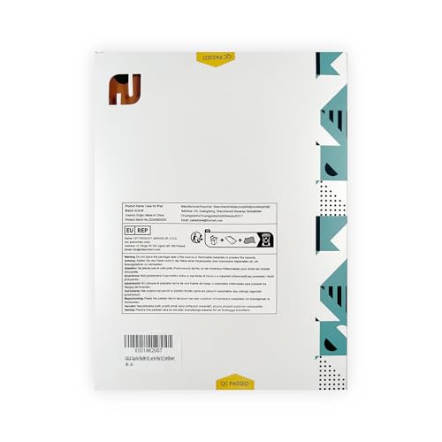 auaua Case for iPad 9th/8th/7th Generation 10.2 inch (2021/2020/2019 Released), with Pencil Holder, Vegan Leather, Auto Sleep/Wake Smart Cover (Brown)