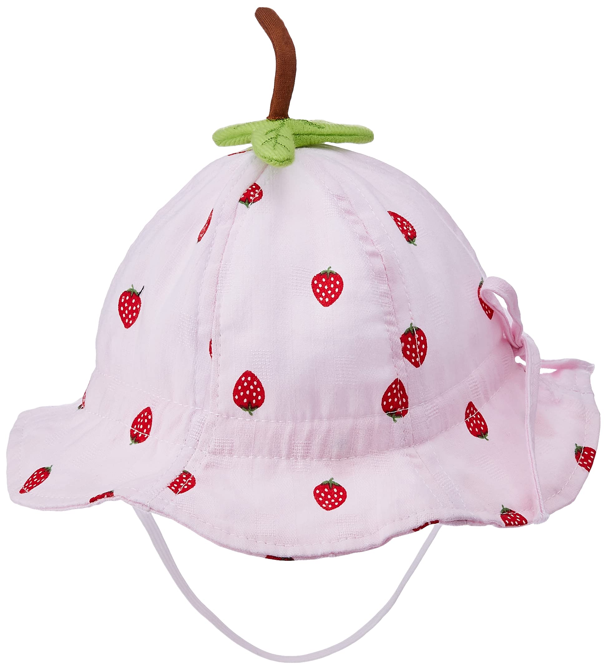 Baby Sun Hat Toddler Summer Beach UPF 50+ Sun Protection Bucket Hats for Baby Girls Infant Beach Hat with Wide Brim Kids Caps Pink