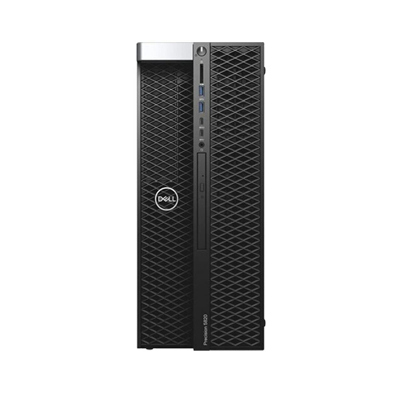Dell Precision T5820 - Intel Xeon W-2145 8 Core 3.7Ghz - 64GB DDR4 RAM - Nvidia Quadro P400 2Gb - 2.4TB (4X 480GB New SATA SSD) - 950W PSU - (Renewed)