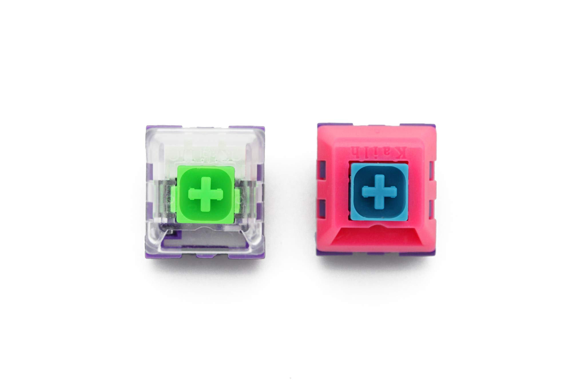 KPREPUBLIC kailh Box Cyber p EVA Tactile Switch SMD Clear MX Switches for Mechanical Gaming Keyboard 62g 67g 5pin 50m Clear housing Punk (Kialh EVA Switch 62g x70)