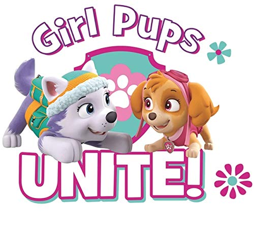 6 Inch Everest Skye Paw Patrol Girl Pup Wall Decal Sticker Pups Puppy Puppies Dog Dogs Removable Peel Self Stick Adhesive Vinyl Decorative Art Kids Room Home Decor Children 6 1/2 x 5 1/2 inches