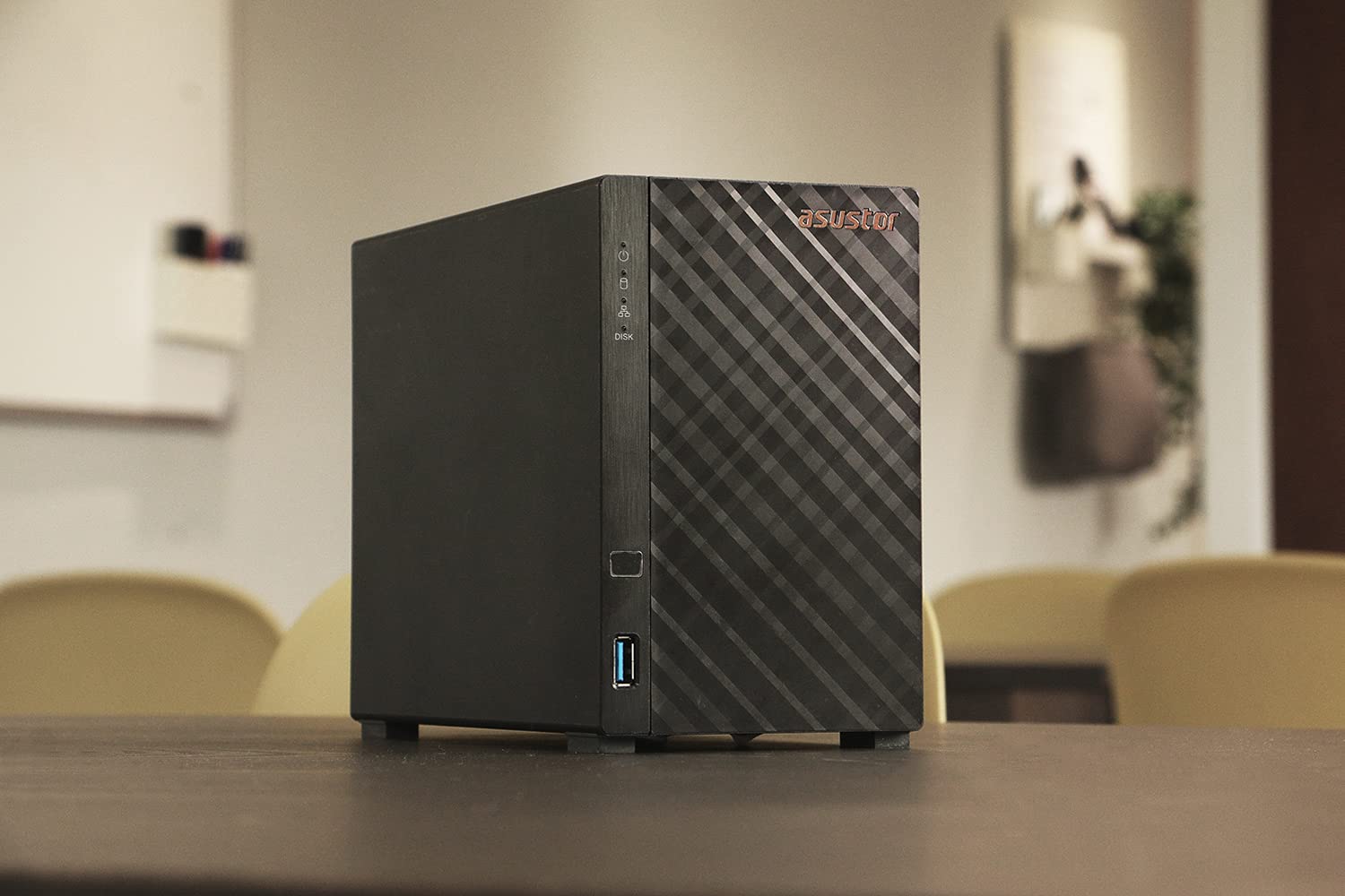 Asustor Drivestor 2 AS1102T - 2 Bay NAS, 1.4GHz Quad Core, Single 2.5GbE Port, 1GB RAM DDR4, Network Attached Storage, Personal Private Cloud (Diskless)