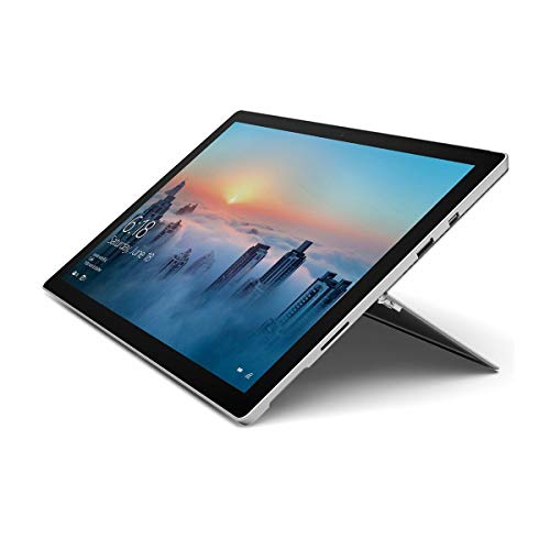 2017 Microsoft Surface Pro 4 12.3" Laptop/Tablet (2.2 GHz Intel Core M3, 4GB RAM, 128 GB SSD, Windows 10 Pro), Silver (Renewed)