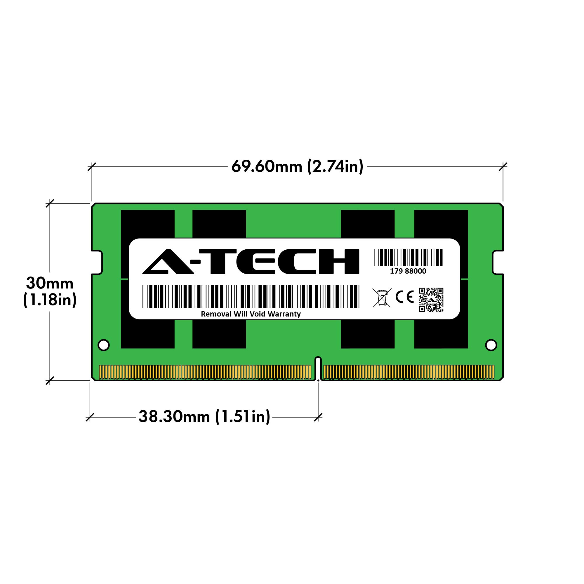 A-Tech 32GB (2 x 16GB) RAM for Lenovo Legion Y520 | DDR4 2400MHz SODIMM PC4-19200 260-Pin Non-ECC Memory Upgrade Kit