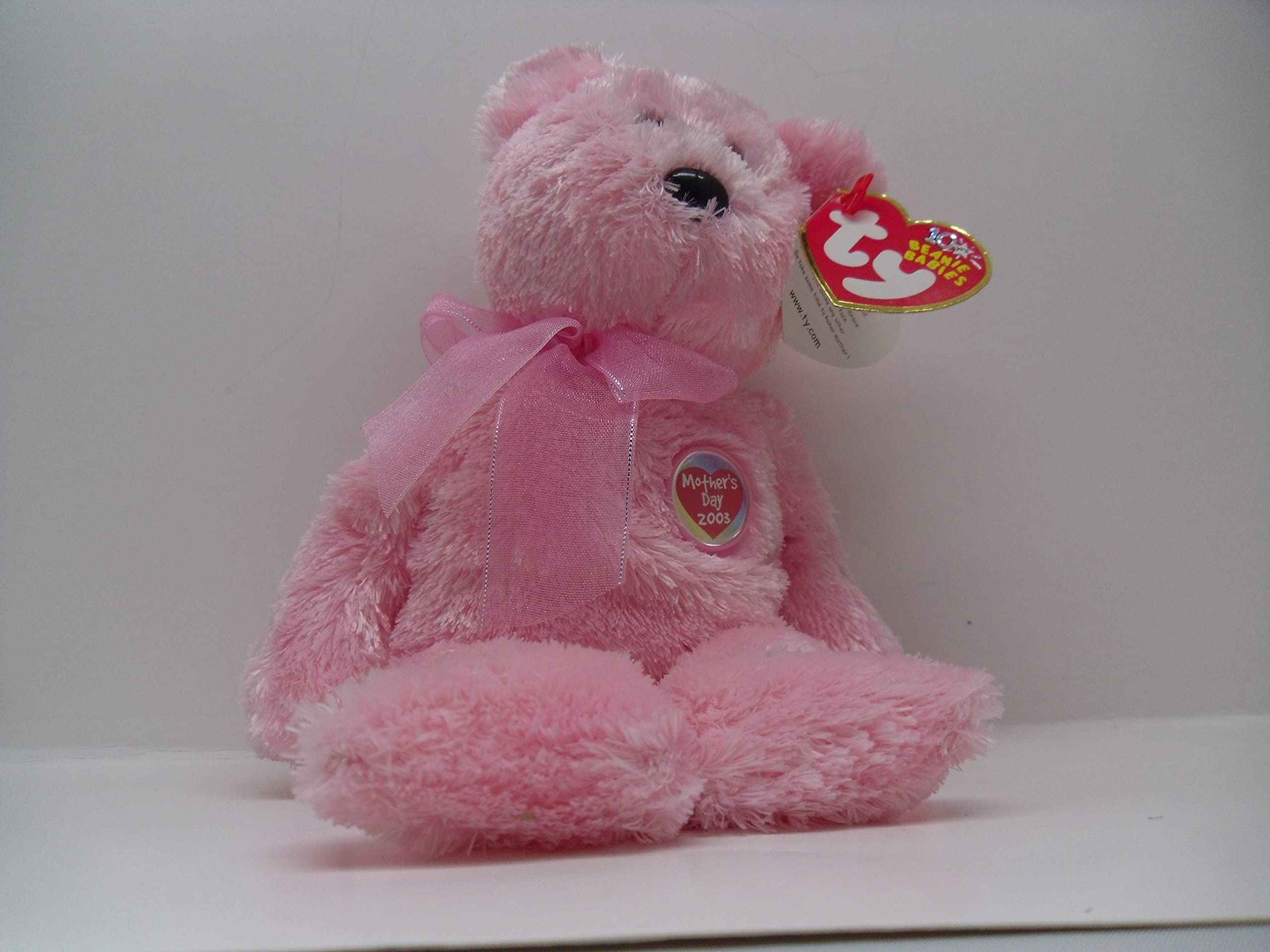 2003 Ty Beanie Baby Mom-E 2003 Ty Store Exclusive Mother's Day Bear RETIRED .HN#GG_634T6344 G134548TY30199
