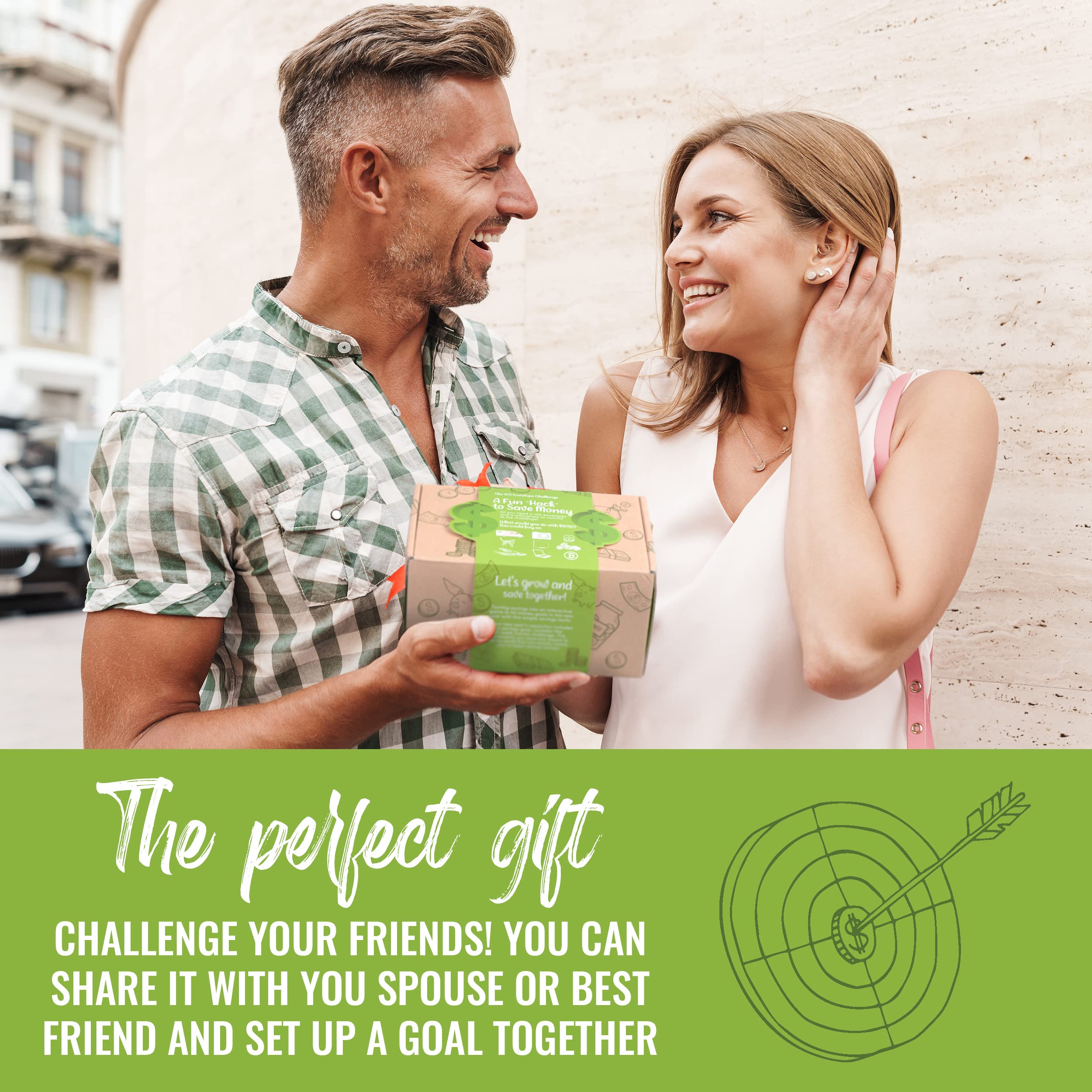100 Day Envelope Challenge Kit. Money Saving Box Shows How To Save $5050 or Multiples in 100 Days or 50 Weeks. 100 Envelope Challenge Money Challenge Seen on Youtube Tiktok. Gifts For Children Adults