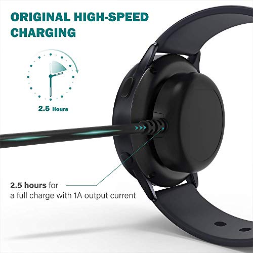 Charger for Samsung Galaxy Watch 4/3 SENIOROY Charging Dock Compatible with Galaxy Watch4 Classic watch3 Active 2 (1 Pack)