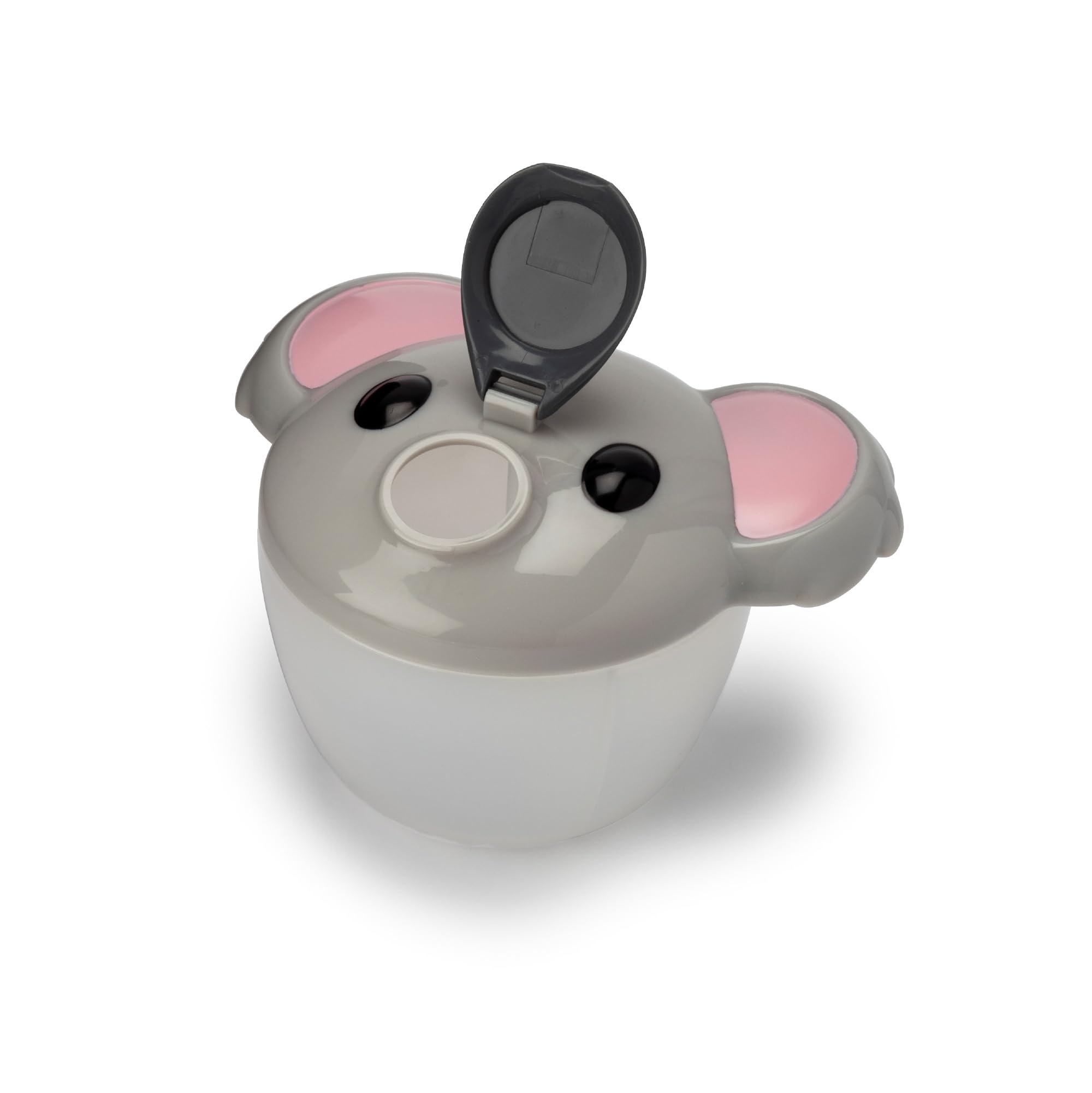 formula dispencer Melii Koala, grey,pink,clear, 8-ounce