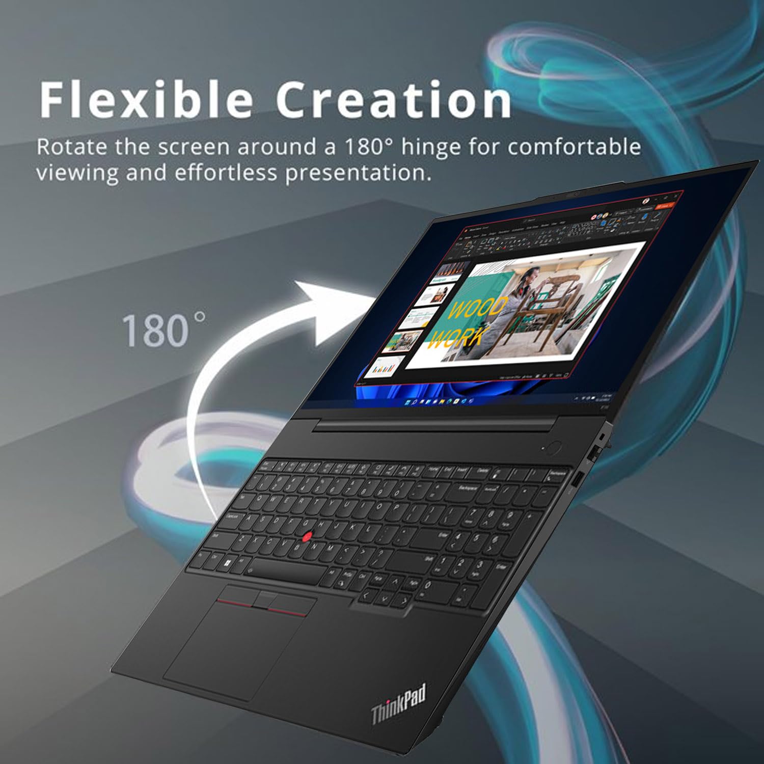 Lenovo ThinkPad E16 16" FHD+ Business Laptop Computer, 13th Gen Intel Octa-Core i5-13420H (Beat i7-1355U), 8GB DDR4 RAM, 512GB PCIe SSD, WiFi 6, Backlit Keyboard, Thunderbolt4, Windows 11 Pro, AZ-XUT