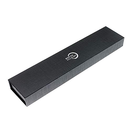 Mercer Culinary Premium Grade Super Steel, 8-Inch Chef's Knife, Ebony Wood Handle
