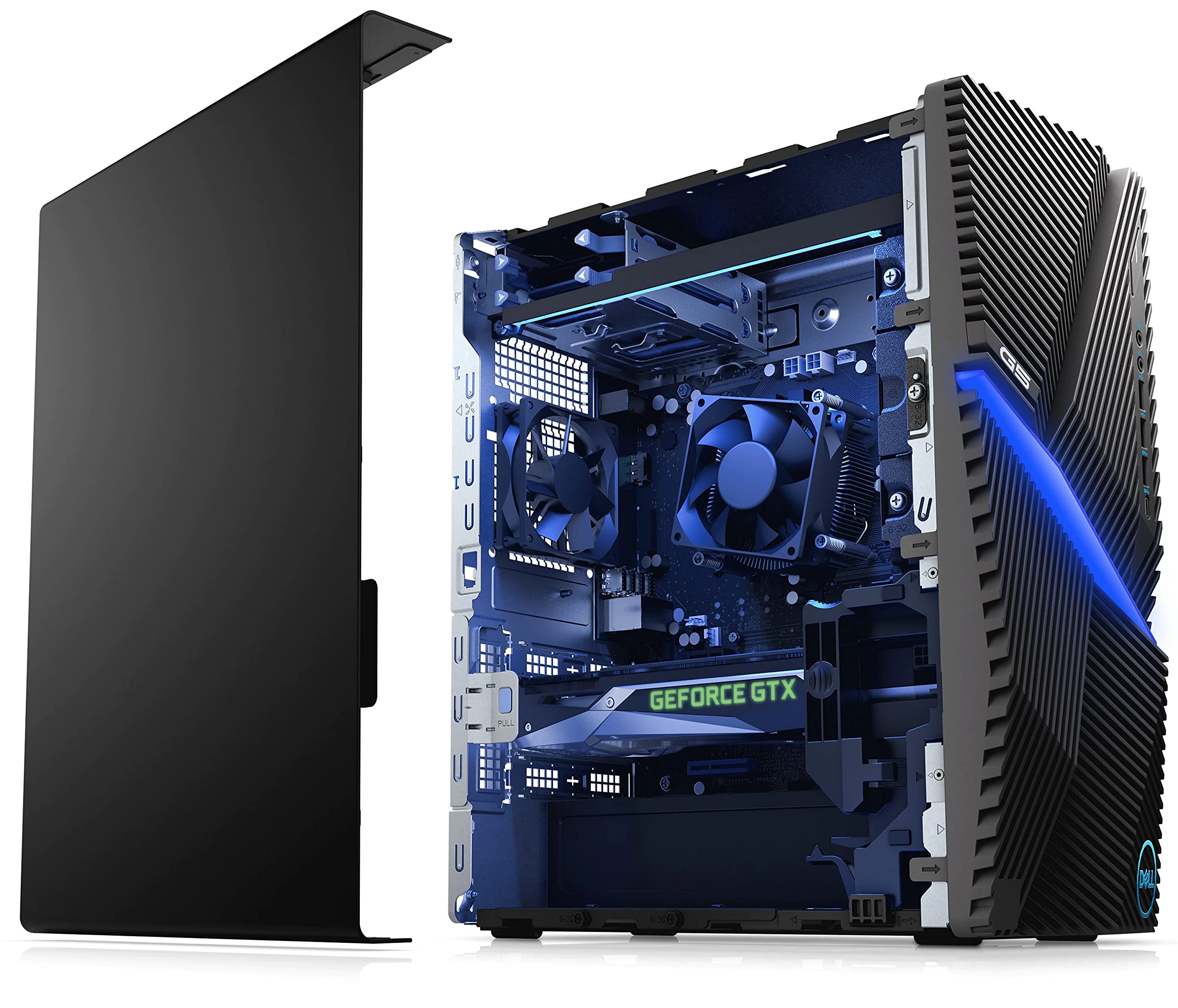 DELL 2021 G5 Gaming Desktop, Intel Core i5-10400F, GTX 1650 Super, 16GB DDR4 RAM, 2TB HDD, WiFi, HDMI, Wired Keyboard&Mouse, Win 10 Home