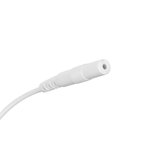 10pcs 2.0mm Ear Clip Electrode Wire Electrode Cable Durable Connecting Cable for Digital TENS Massage Machine Ear Massage Clip, Clip Wire Ear Clip Electrode Cable