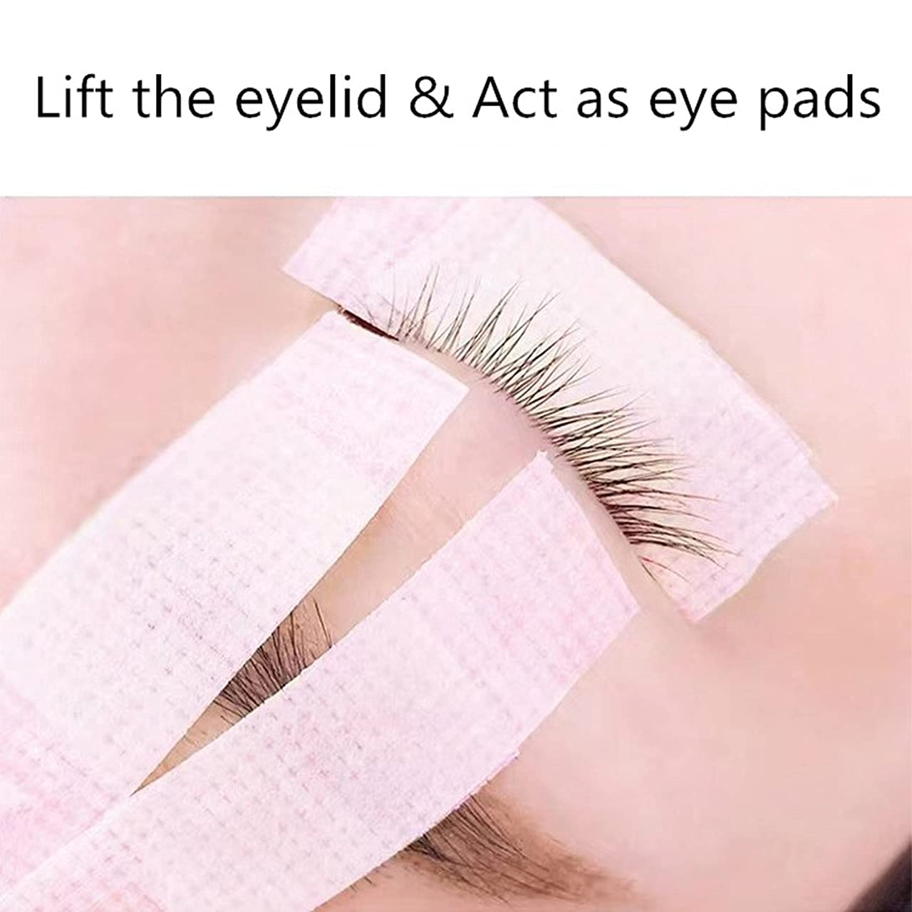 Etercycle 6 Rolls Lash Extension Tape, Eyelash Tape Micropore Breathable Adhesive Fabric Lashes Tape for Eyelash Extension Supply Tools, 1/2'' x 10 Yards Each Roll (Pink)